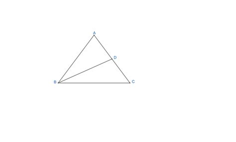 Abc Is An Equilateral Triangle And D Is Any Point In Ac Prove That Bd Ad N N N N N