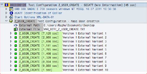 Creating Mass User Using ECATT Script SAP Community