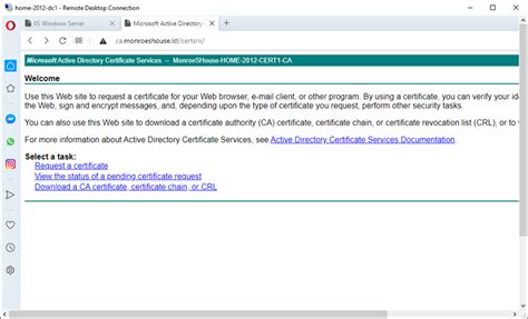 Publish Custom Root Ca With Active Directory Telephony Networking