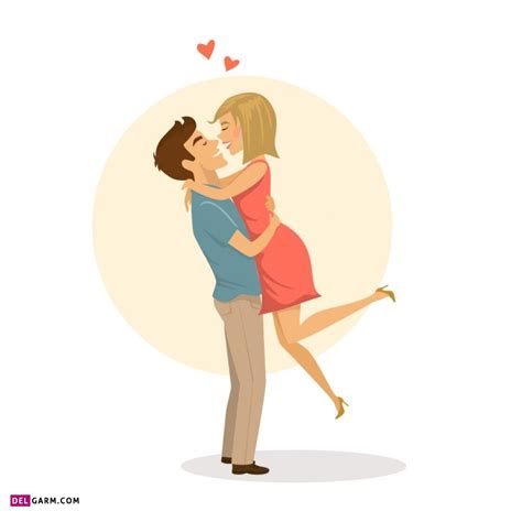 40 نقاشی عاشقانه، جذاب و رومانتیک دختر پسر