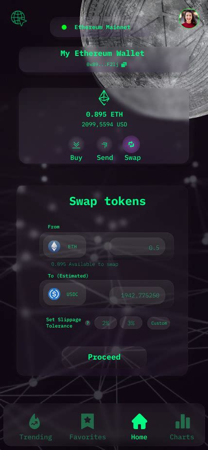 My Ethereum Wallet On Behance