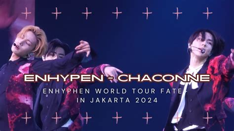 Fancam Chaconne Enhypen Enhypen World Tour Fate In Jakarta