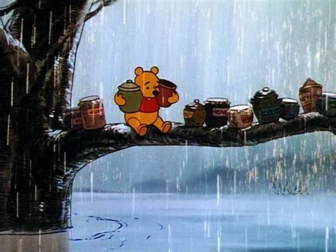 Winnie The Pooh Rainy Day