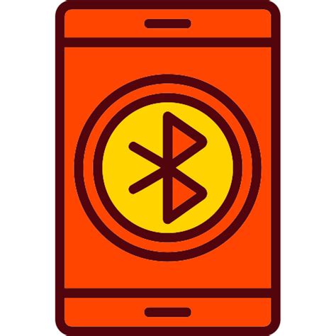 Bluetooth Generic Outline Color Icon