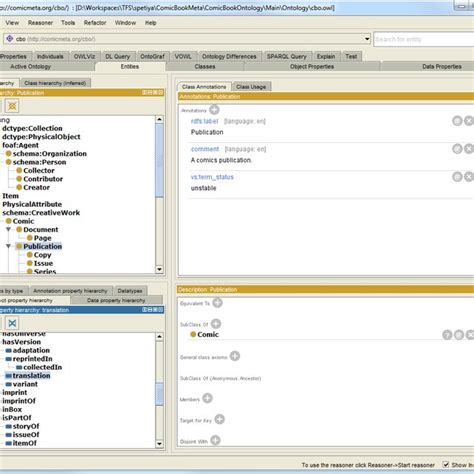 owl ontology editor in protégé desktop download scientific diagram