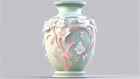彩色的花瓶里放满鲜花插画图片下载 正版图片402467067 摄图网