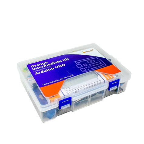 Orange Intermediate Kit For Arduino Uno Robo Nepal