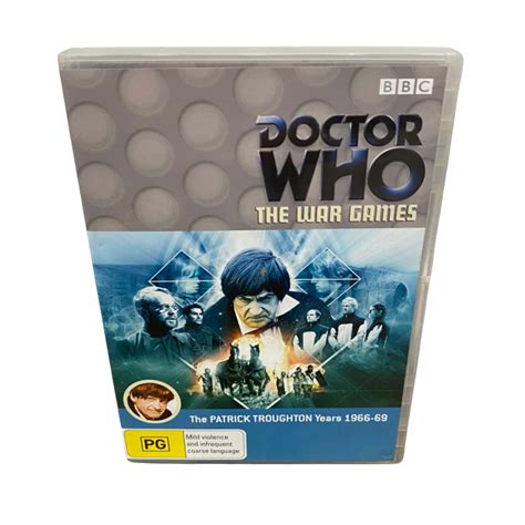 Bbc Doctor Who Patrick Troughton 1966 1969 The War Games Region 4 Pal