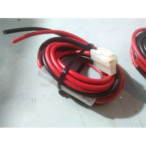 Jual Kabel Dc Power Atau Dc Cord Rig Yaesu Ataupun Rig Icom Meter Shopee Indonesia