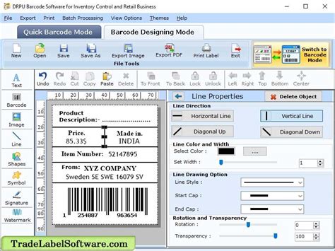 Barcode Label Producing Application Download And Review