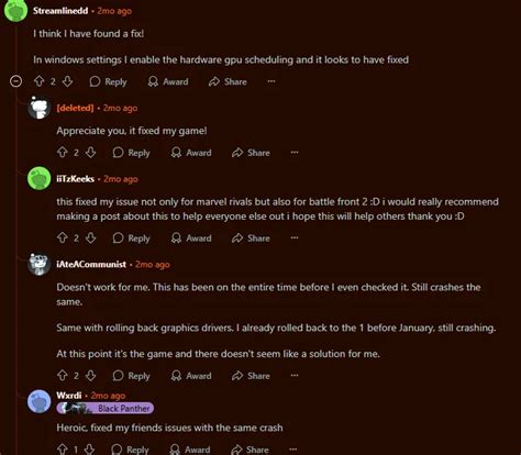 Best Fixes For Marvel Rivals Gpu Crash Dump Triggered Error