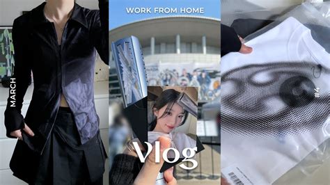 Vlog 덕질과 쇼핑🫶 일주일 일상로그 페오플 And 산산기어 팝업 • 르세라핌 팬미팅 • 오호스 세릭 아워레가시 나체 쇼핑하울• 재택과 출근 일상 Youtube