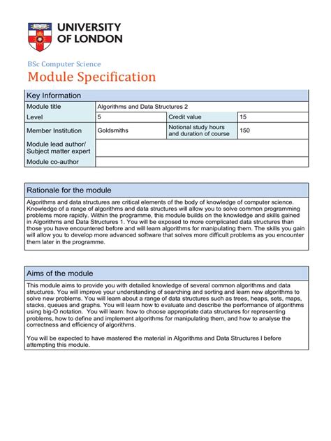 Algorithms And Data Sctructures 2 Pdf Algorithms Data