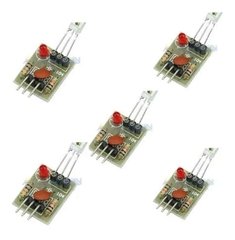 5 x módulo receptor laser para arduino com nfe mercadolivre