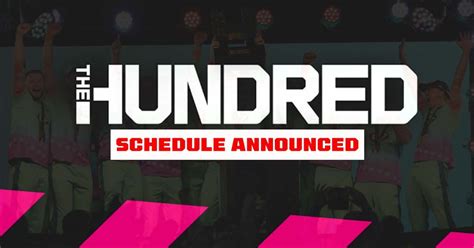 The Hundred 2024 Schedule - Elaina Stafani