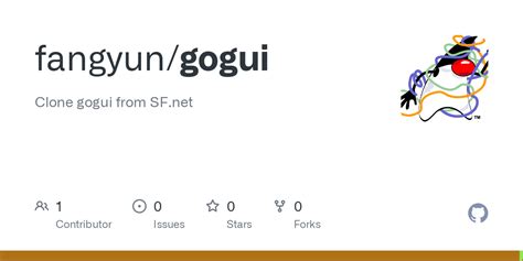 Github Fangyungogui Clone Gogui From