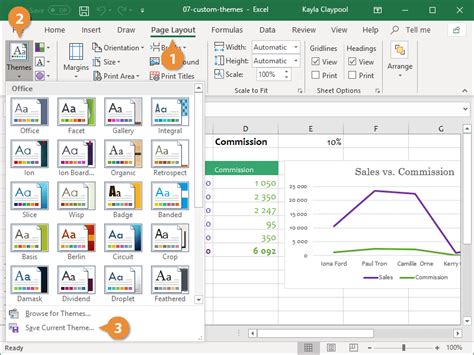 Create Excel Theme