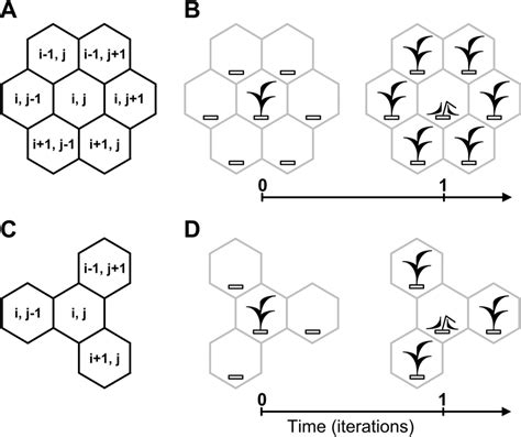 Cellular Automata Neighborhoods A Cellular Automata Neighborhood Download Scientific Diagram