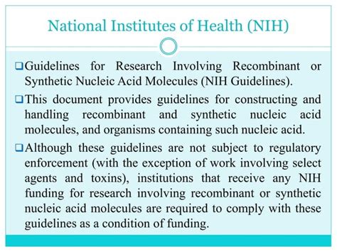 Biosafety Guidelines And Levels Basics Pptx