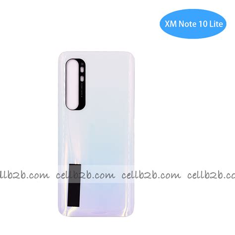 Tapa Trasera Para Xiaomi Mi Note Lite Blanca Cellb B