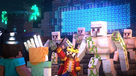 Warden Life Warden Vs Iron Golem Army Alex And Steve Legends