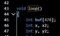 Code Folding In The IDE IDE X Arduino Forum