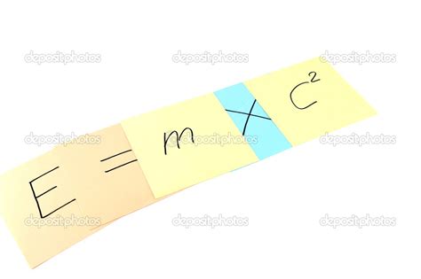 Formula of energy. Stock Photo by ©sergpetd 18629275