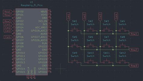 Is This Schematic Correct Trying To Make A Macropad To Run F13 F24 On