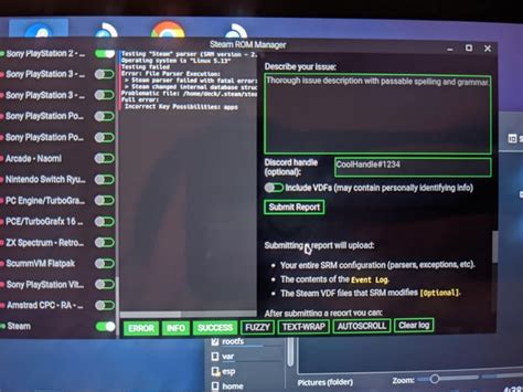 Steam Rom Manager Not Preconfigured With Emudeck R Emudeck