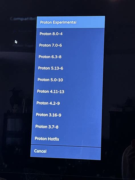 How do I install different versions of Proton for Steam? : r/batocera