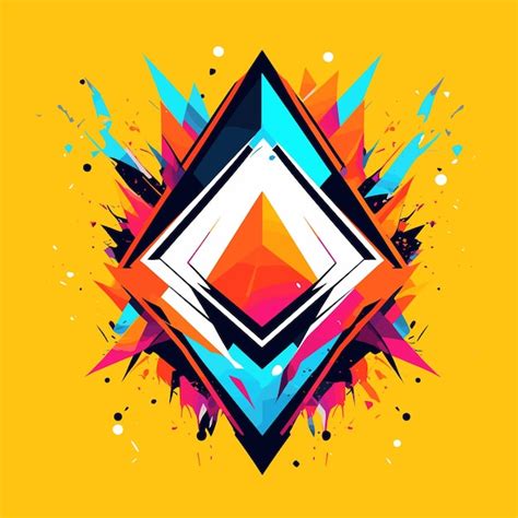 Premium Vector Triangle Abstract Edgy Shape Vector Editable