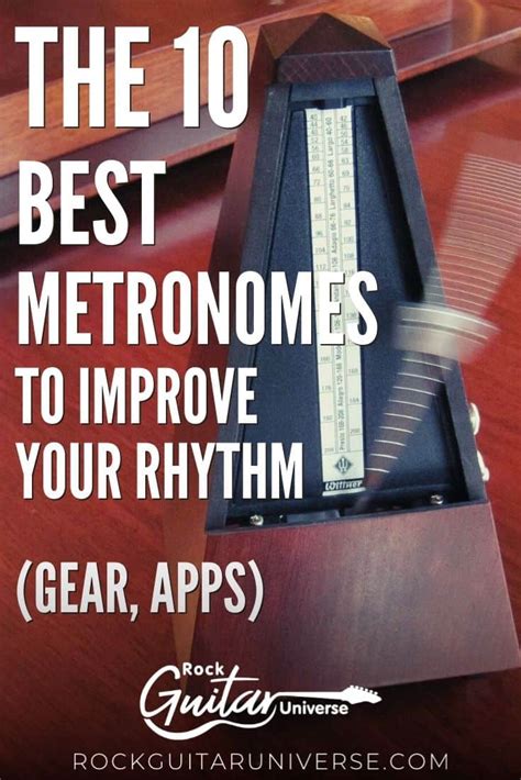 The 10 Best Metronomes To Improve Your Rhythm Gear Apps Rock Guitar Universe