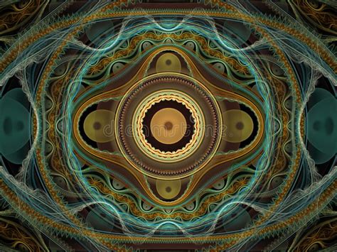 fractal geometry pattern stock illustration illustration of detailed
