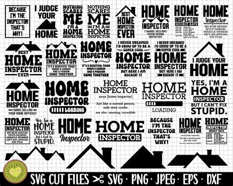 Home Inspector Svg Home Inspector Png Etsy