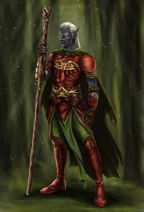 Dnd Drow Druid Julia Madeline Nagel Baranova Elf Druid Dark Elf Druid
