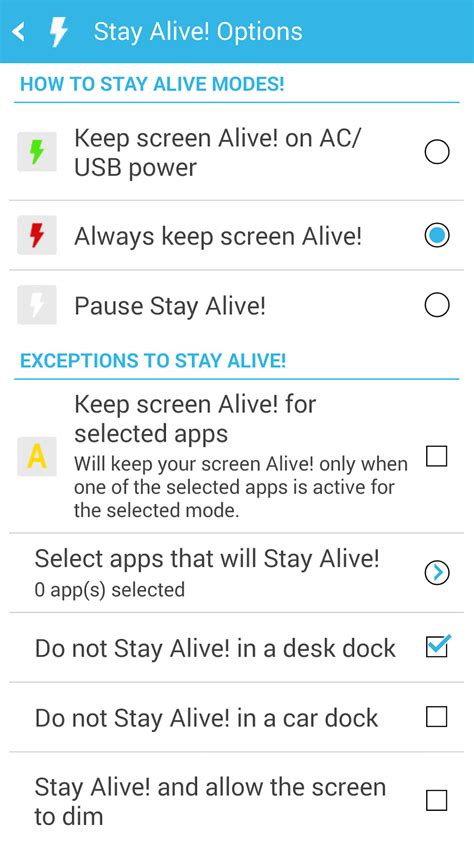 Stay Alive Keep Screen Awake Apk For Android Download