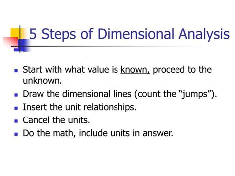 Ppt Dimensional Analysis Powerpoint Presentation Id7073568 Ppt Dimensional Analysis Powerpoint Presentation Id7073568