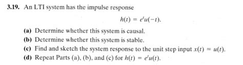 solved 5 handout problem 3 19 add part e determine
