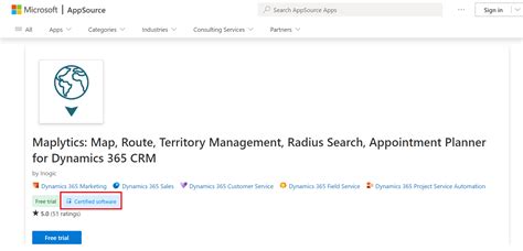 Maplytics Earns The First Ever ‘certified Software Badge For Dynamics 365 Crm Maps Integration