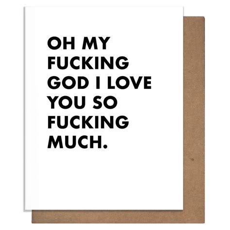 Omfg Love Card Pretty Alright Goods Outer Layer