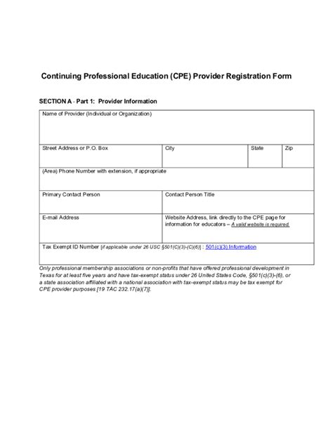Fillable Online Continuing Professional Education Cpe Provider