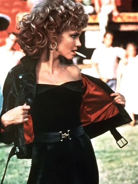 Get Olivia Newton John Grease Leather Jacket Hit Jacket