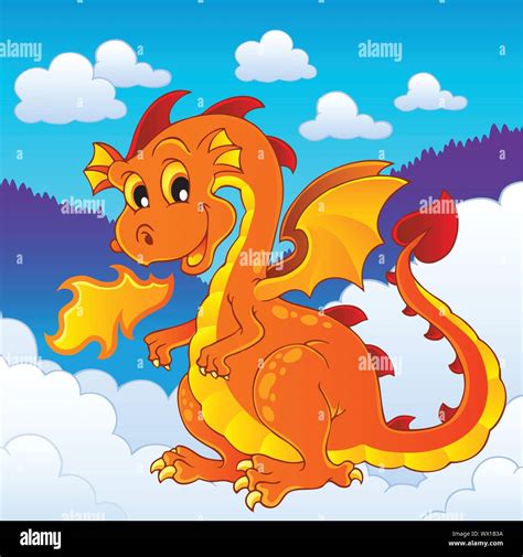 Dragon Theme Image 8 Stock Vector Image And Art Alamy