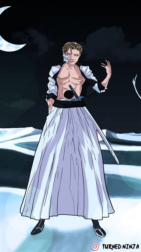 Custom Drawing Grimmjow Jaegerjaquez From Bleach Bleach Drawing Bleach Turn Ons