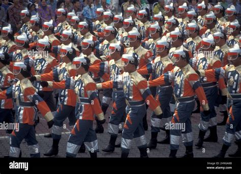 The Military Parade At The Malaysian National Day Or Hari Merdeka