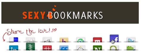 For Bloggers New Version Share The Love Sexy Bookmarks V For Blogger