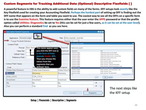 Oracle Financials R12 Gl Step 1 Chart Of Accounts Pdf
