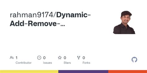 Github Rahman9174dynamic Add Remove Dropdownlist