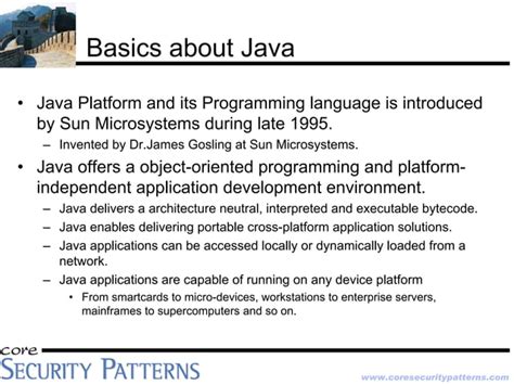 Java Platform Security Architecture Pdf