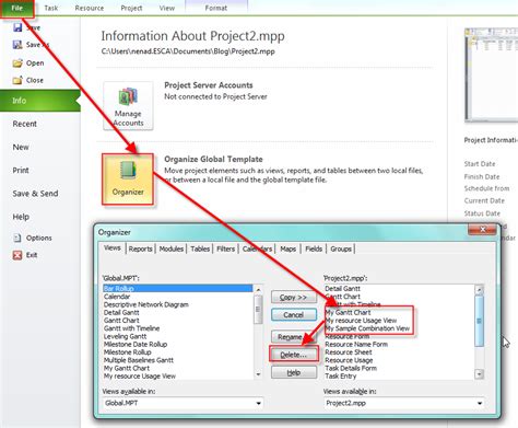 Customizing Views In MS PROJECT 2010 Part 2 Nenad Trajkovski